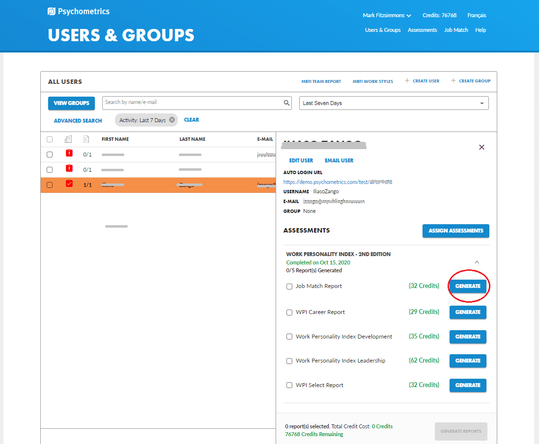 Online Testing | Psychometrics Canada