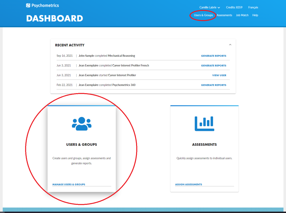 Online Testing - Psychometrics Canada